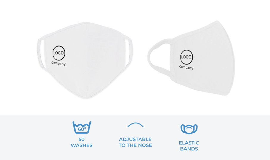 Personalised Face Masks from £4.20 | Reusable Face Masks| Bizay